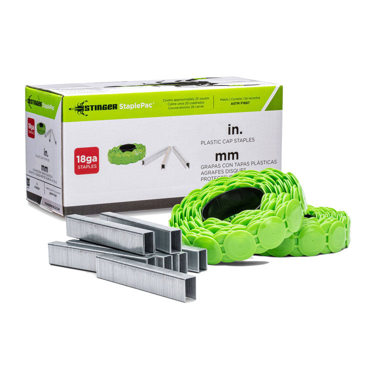 STINGER StaplePac - Size options (use with STINGER CS150B and CS150 Cap ...